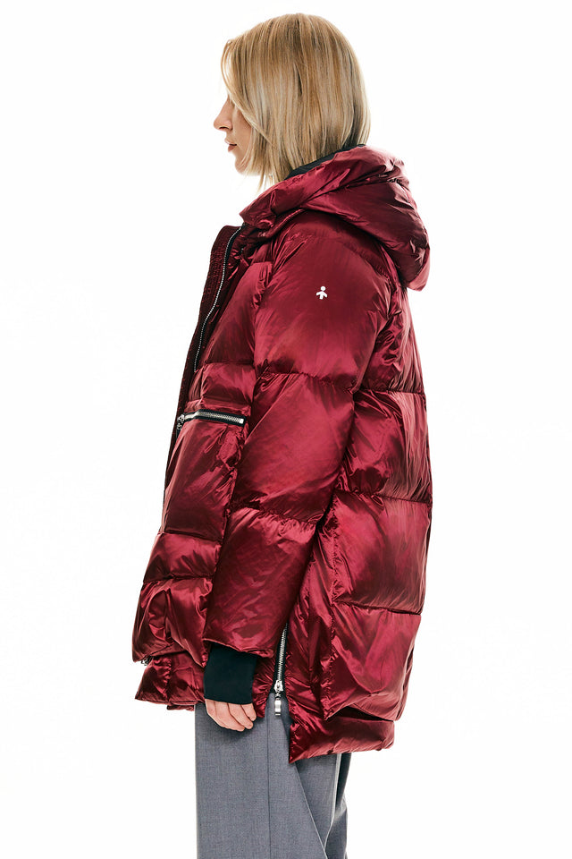 Orolay Women's Shiny Puffer Down Coat