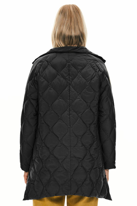 Orolay Women's Lightweight Long-Sleeve Down Puffer Jacket