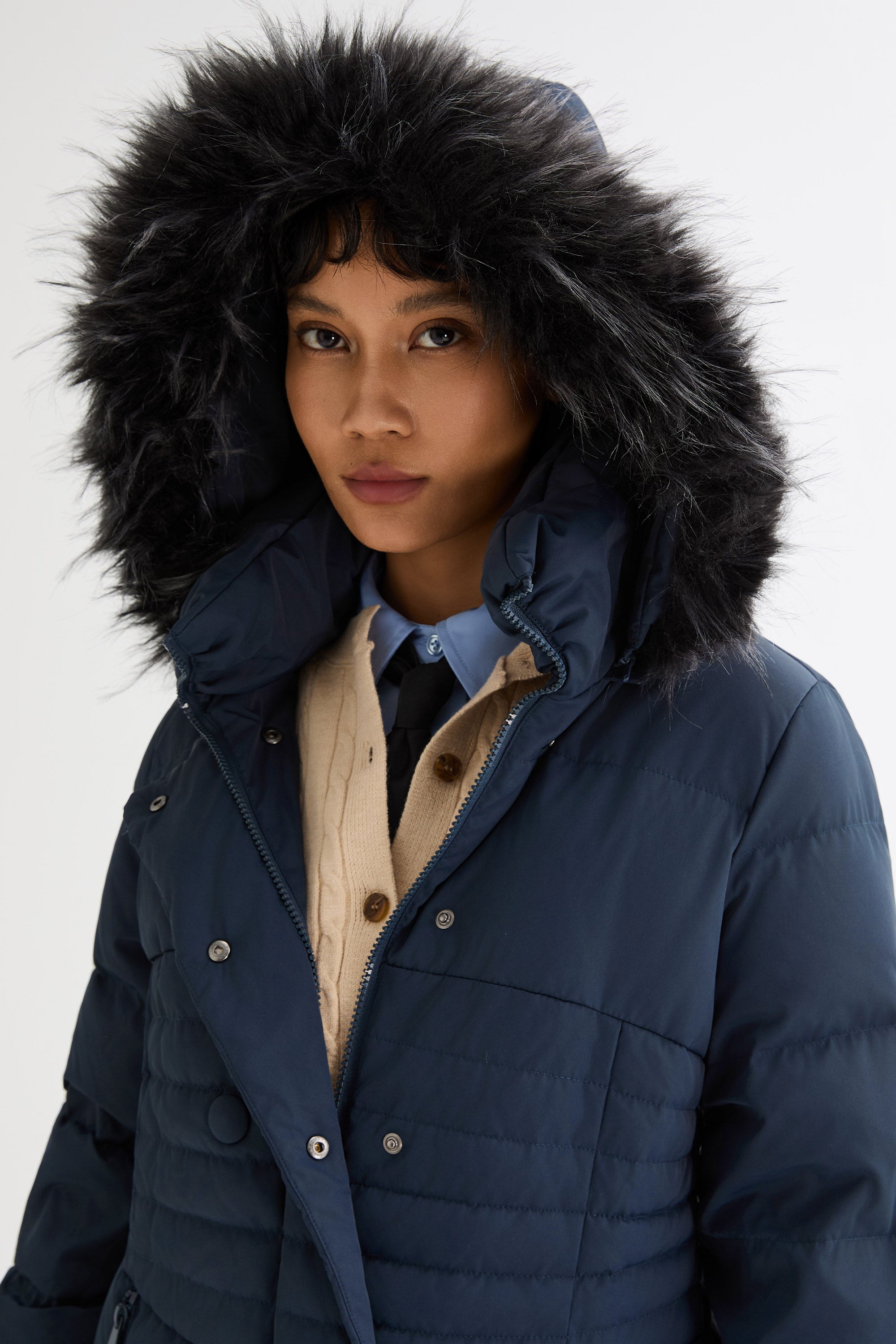 Orolay Women s Long Puffer Coat With Hood Fur orolay-women-s-long-puffer-coat-with-hood-fur