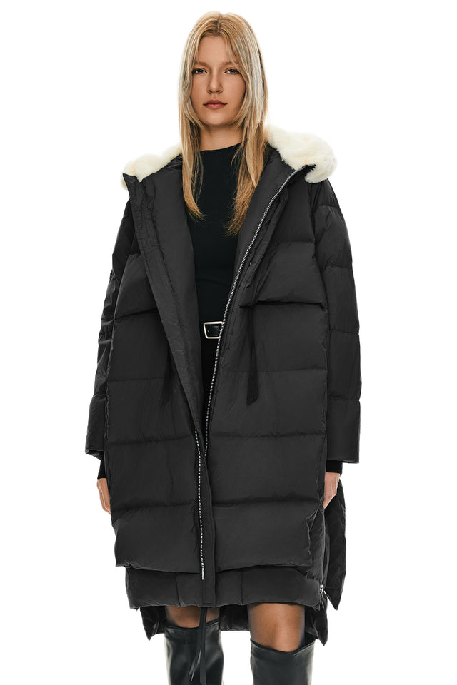 Orolay Women's Long Winter Puffer Jacket