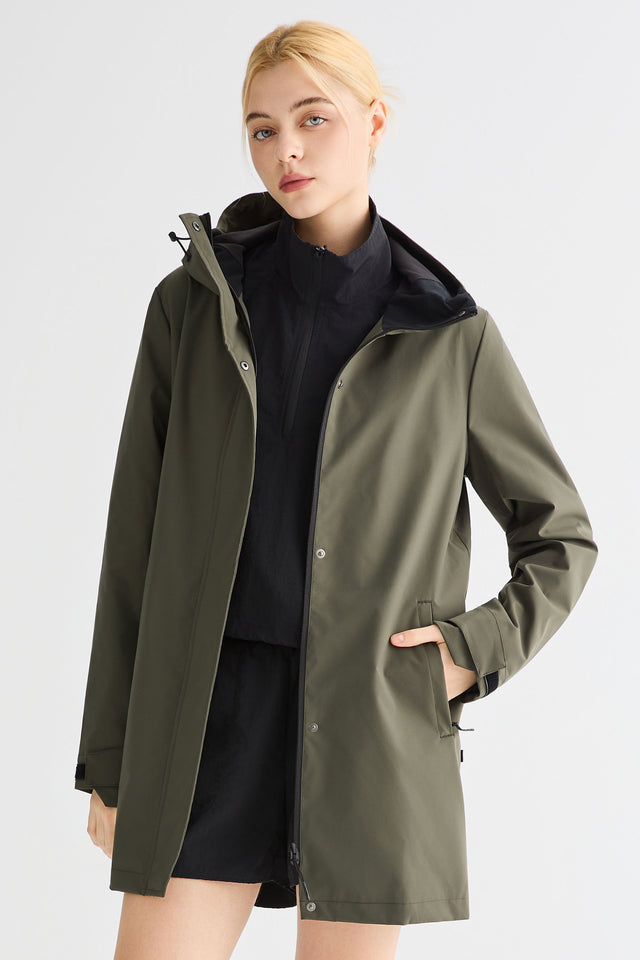 Mid-Length Waterproof Trench Jacket – Orolay