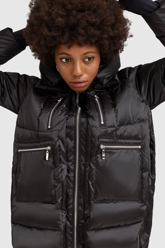 Orolay Women's Shiny Puffer Down Coat