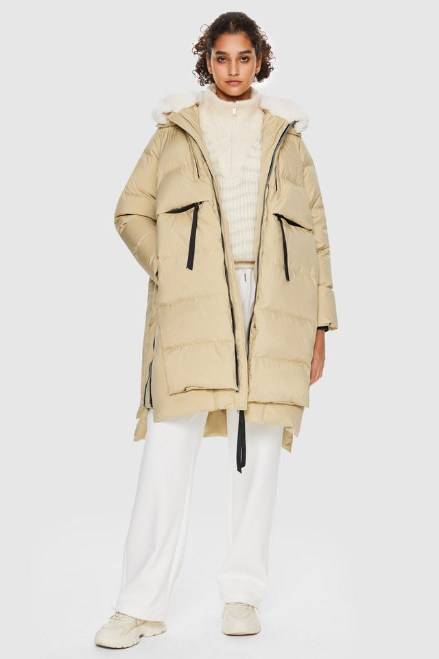 Orolay Women's Long Winter Puffer Jacket