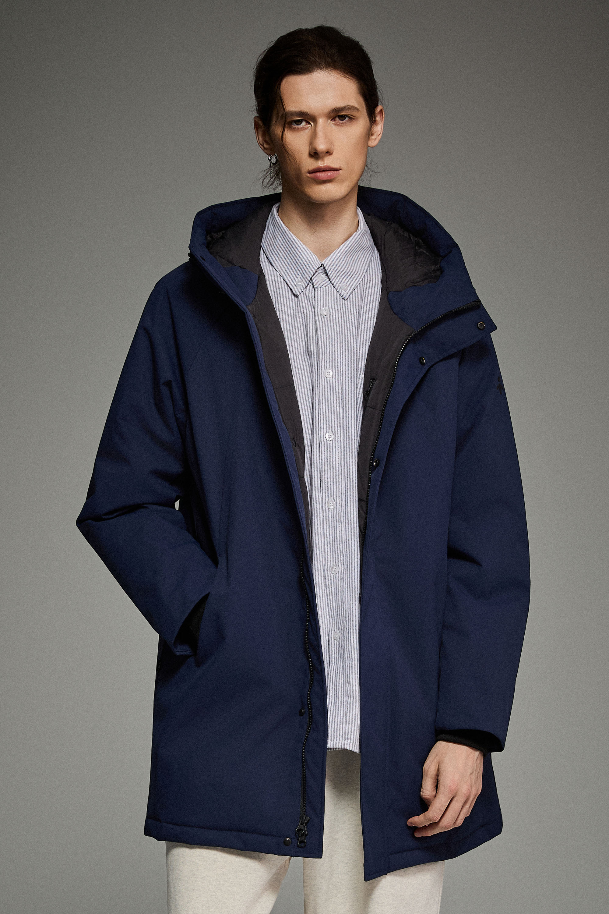 WeatherGuard Mid-Length Hooded Parka Jacket – Orolay